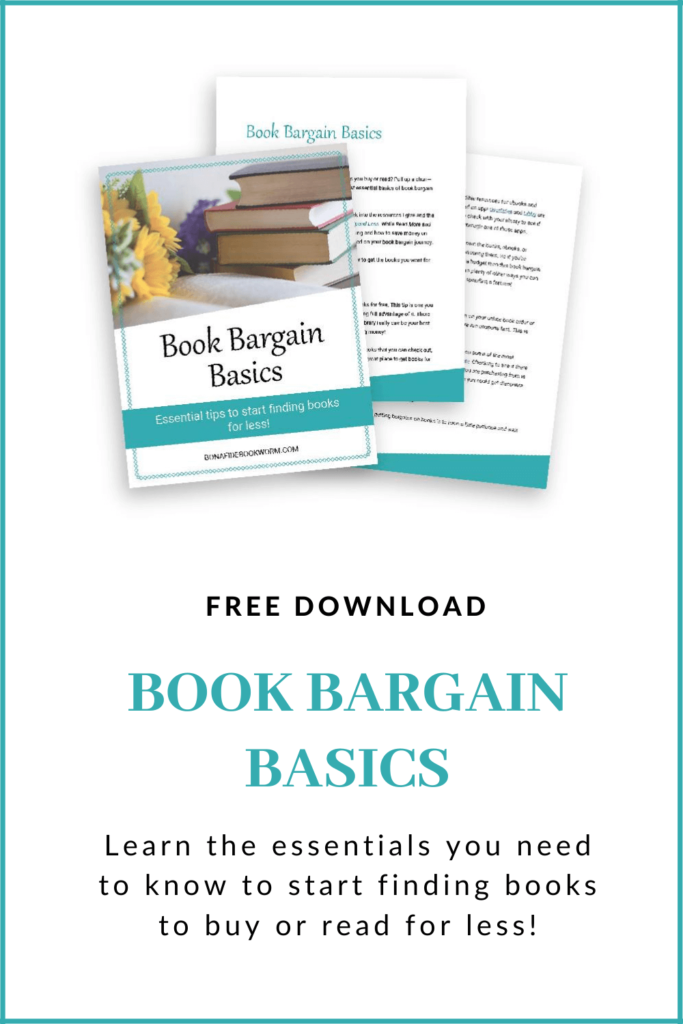 Book Bargain Basics - Bona Fide Bookworm