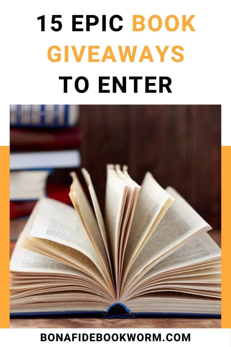 15 Best Book Giveaways to Win Free Books - Bona Fide Bookworm